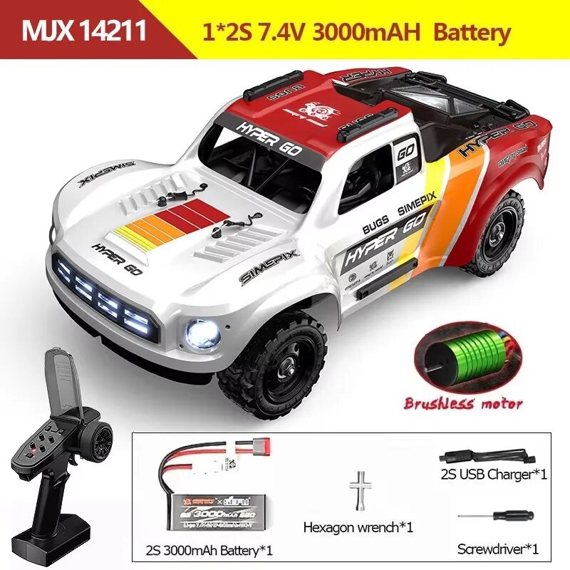 Радиоуправляемая машина MJX Hyper Go 1/14, цвет MJX 14211 1B