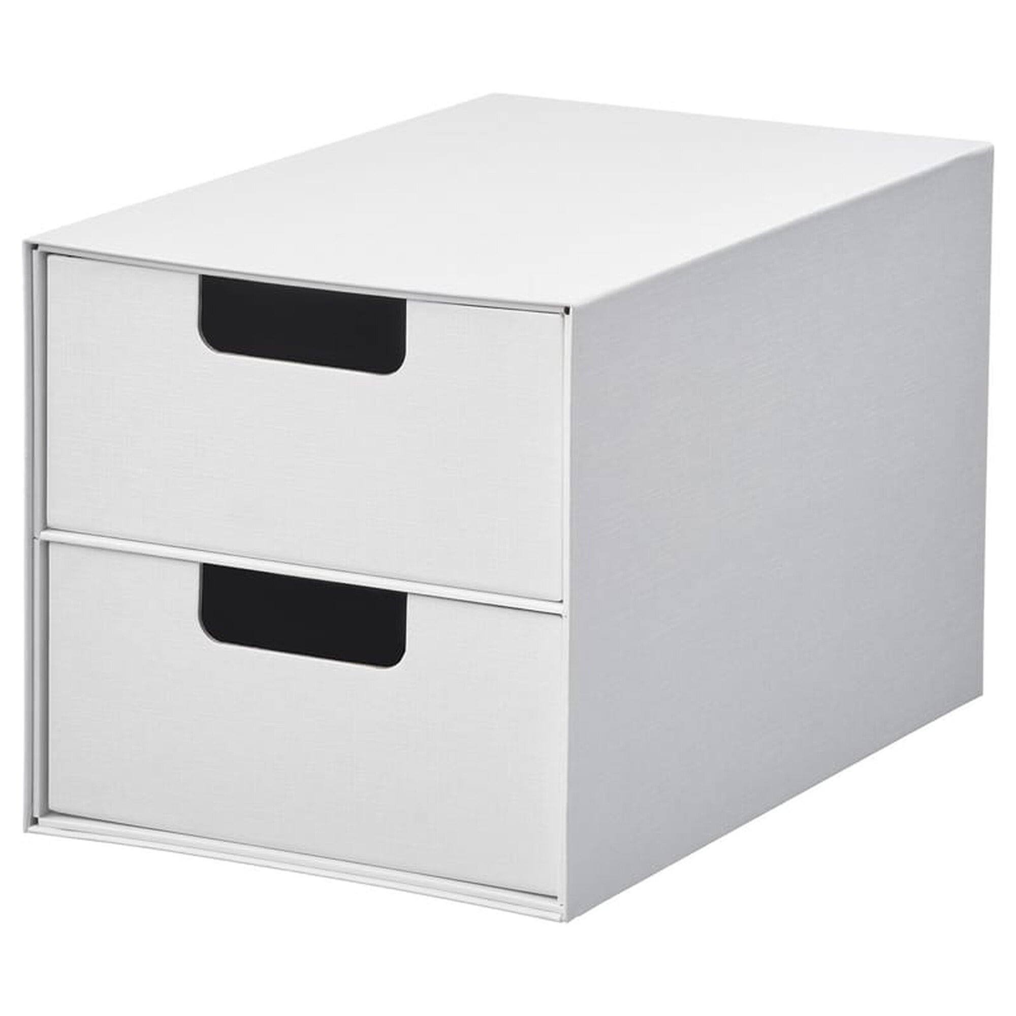 Органайзер для хранения вещей IKEA FJ DERHARV мини-комод 2 ящика, белый, 16x25 см 105.969.00