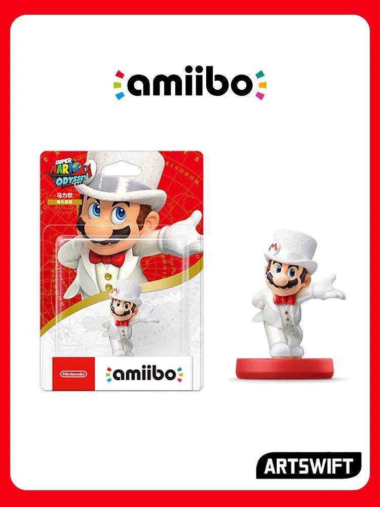 Nintendo amiibo Фигурка Марио. Свадебная одежда / Mario. Wedding Outfit (Super Mario Collection) Asian Version ARTSWIFT