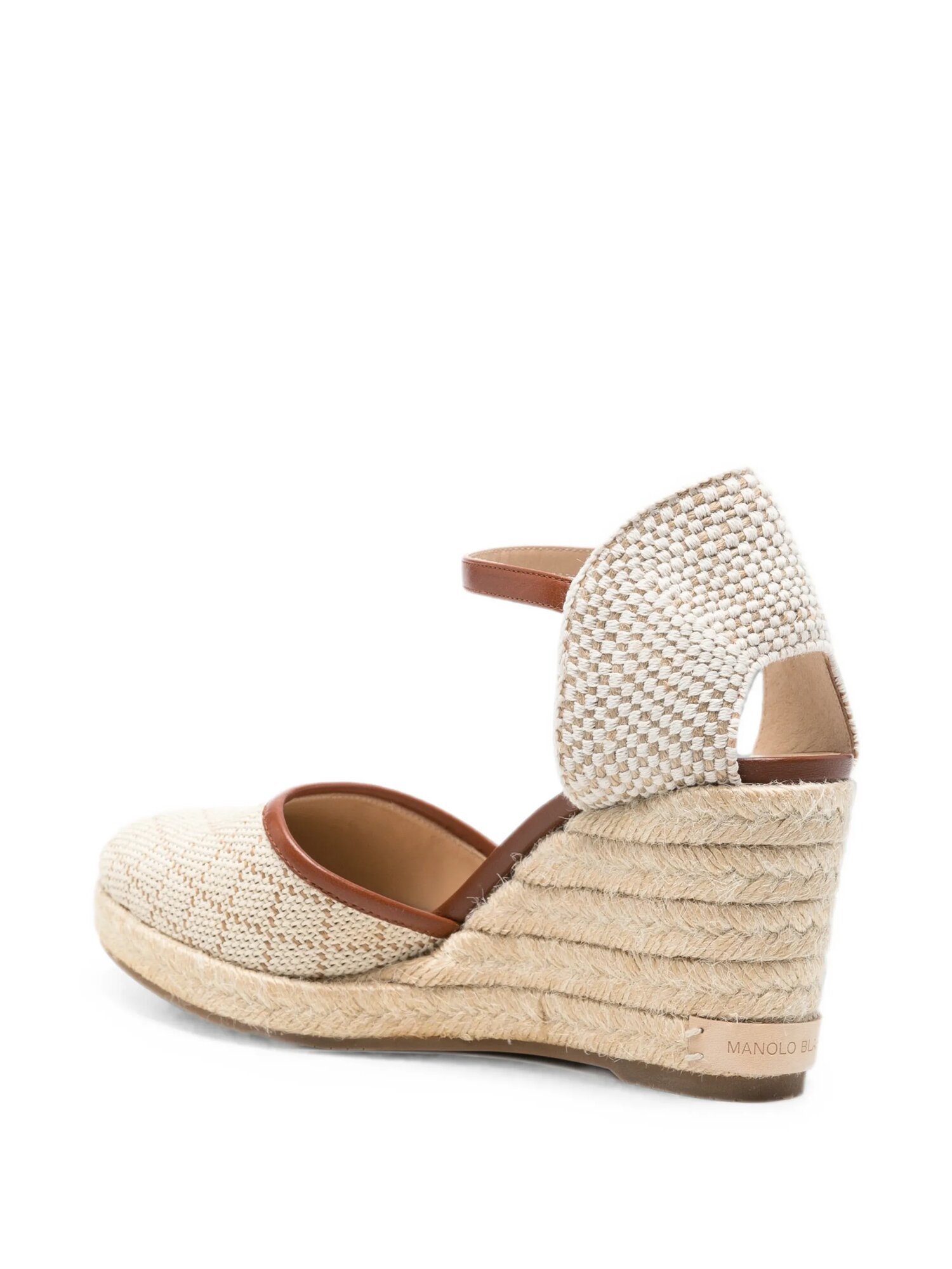 Эспадрильи Manolo Blahnik Espadrahi wedge espadrilles, размер 36, разноцветный — фото 1