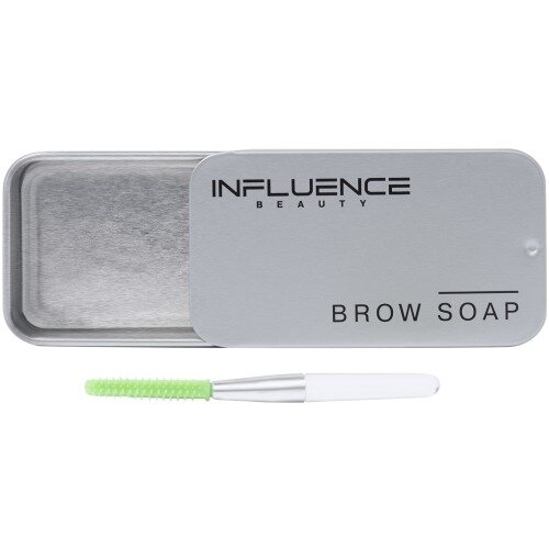 Мыло для бровей Influence Beauty "Brow Robot", для фиксации, силиконовая щеточка