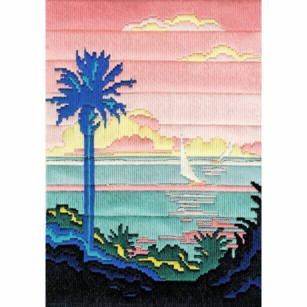 Набор для вышивания DERWENTWATER DESIGNS "English Riviera", канва, мулине