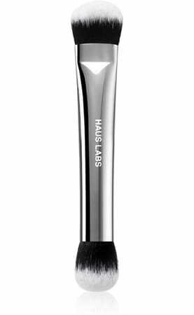 Кисть косметическая Haus Labs Dual-Ended Multi-Purpose Brush, черный