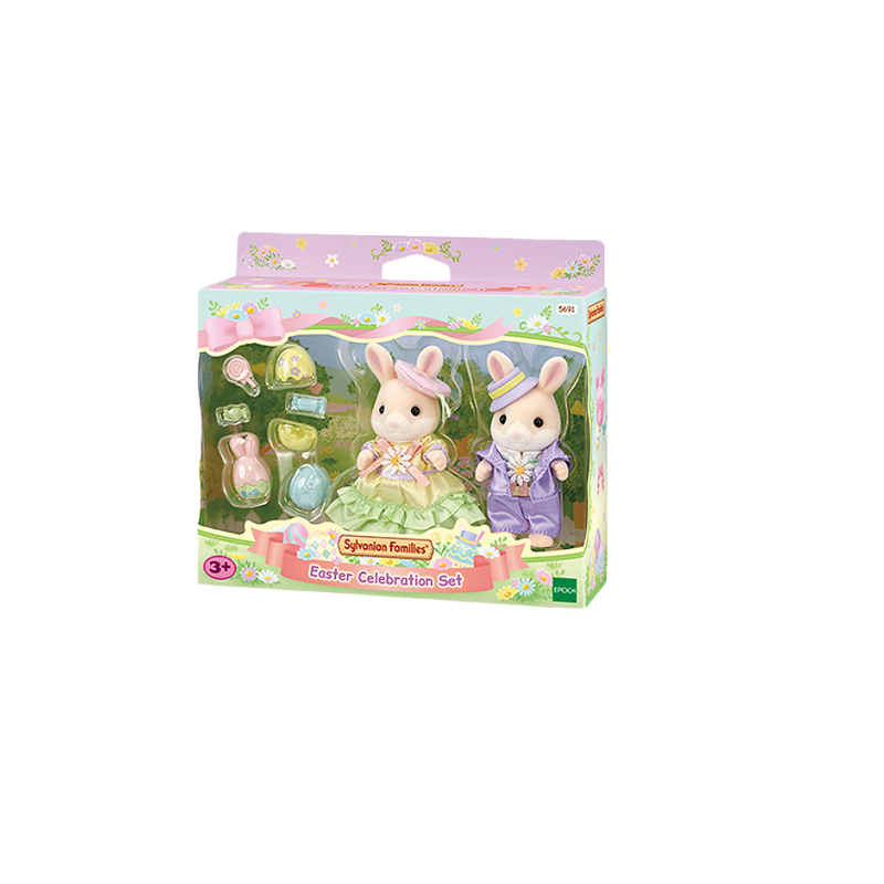 Фигурки унисекс Sylvanian Families Celebrate Easter Set 5691, 13 см