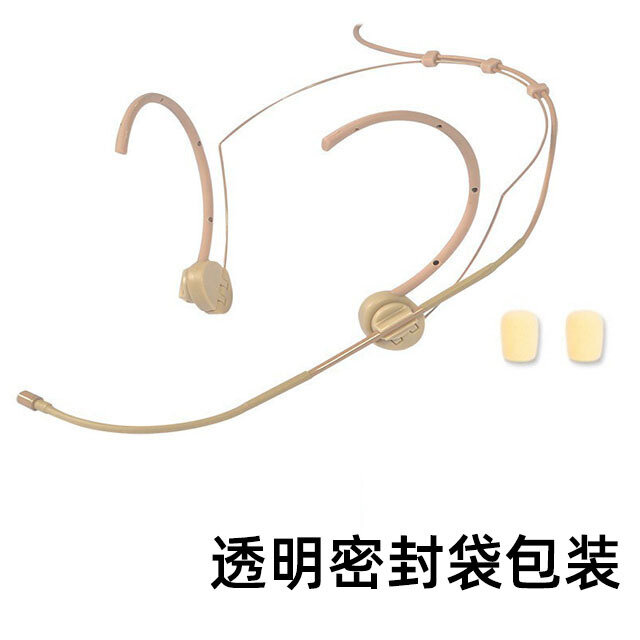 Кожный оттенок наушники конденсаторный микрофон с разъемом Mini 4Pin XLR Plug Shure Type 3-1+ Wiring, вакуумная упаковка