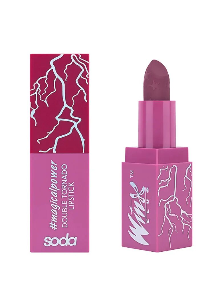 SODA Помада для губ Double Tornado #magicalpower. Коллекция Winx