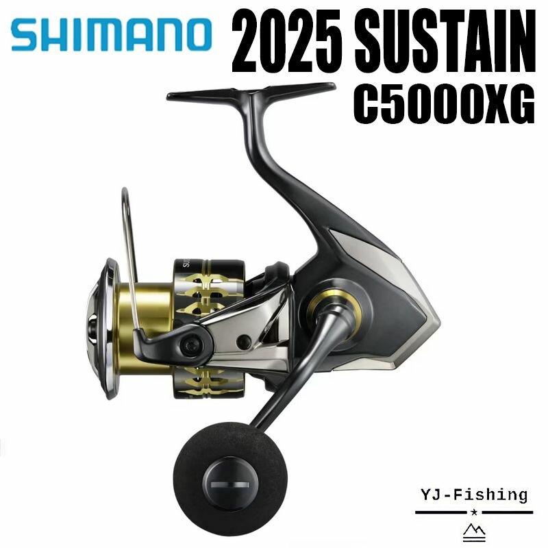 SHIMANO 2025 SUSTAIN C5000XG Спининговая катушка рыболовная снасть рыболовная деталь