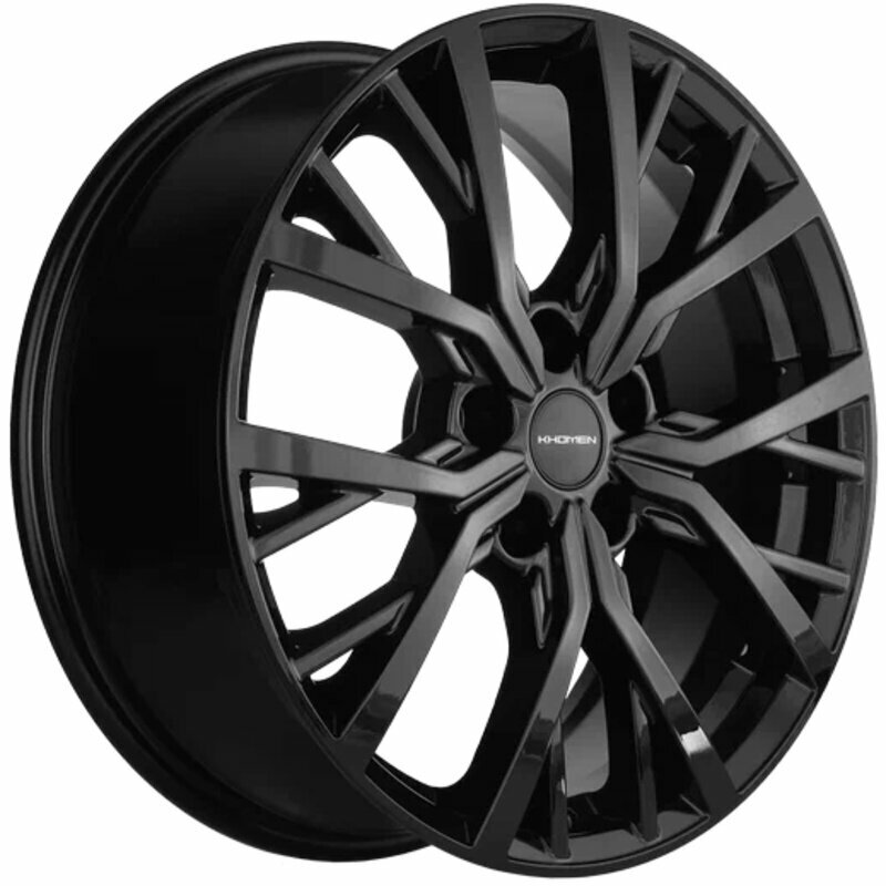 Литой колесный диск Khomen Wheels KHW1806 (Koleos) 7x18/5x114,3 ET35 D66,1 Black
