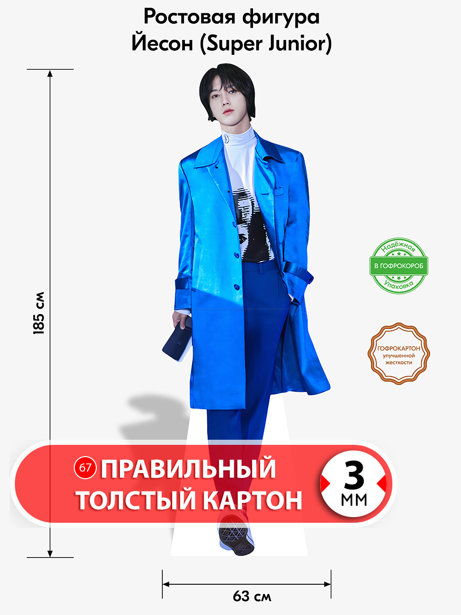 Аксессуар для фотосессий, Йесон (Super Junior) 1, ростовая фигура