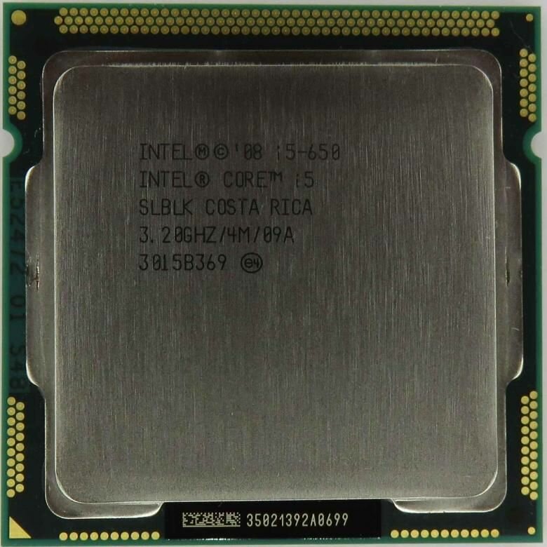 Процессор Intel Core i5-650 Socket 1156 — фото 1