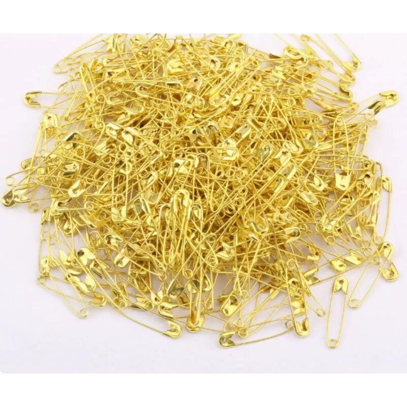Булавки для шитья и рукоделия Gold Silver 100 шт. Gold