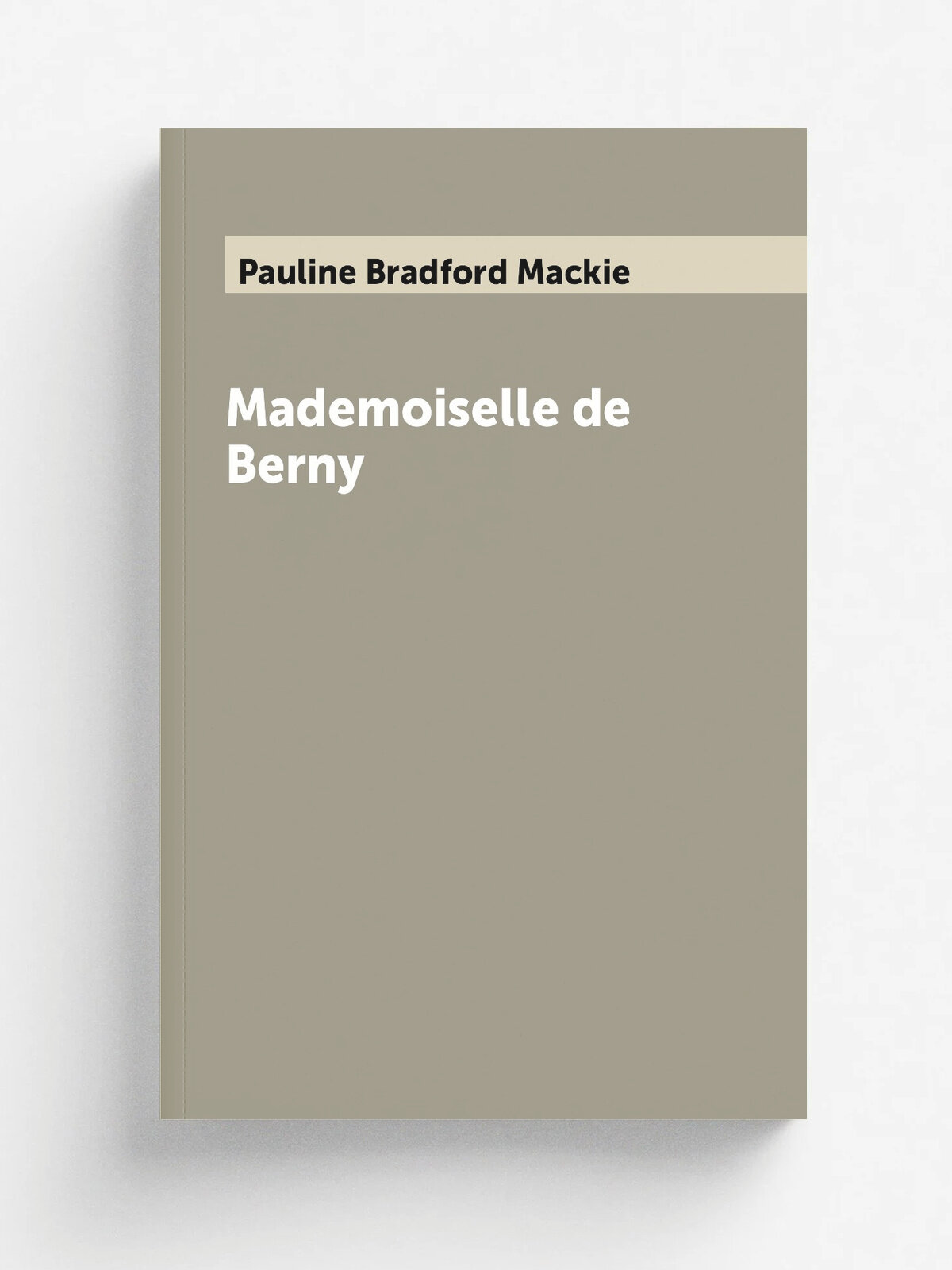 Mademoiselle de Berny