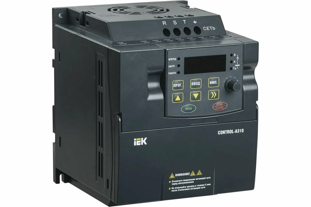 Преобразователь частоты CONTROL-A310 380В 3Ф 0,75кВт 2,3A УХЛ3.1 IEK