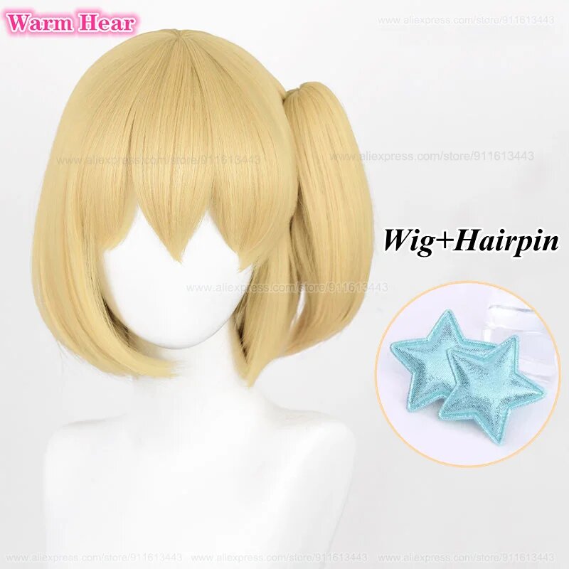 Синтетический парик Yachi Hitoka золотистый 30 см