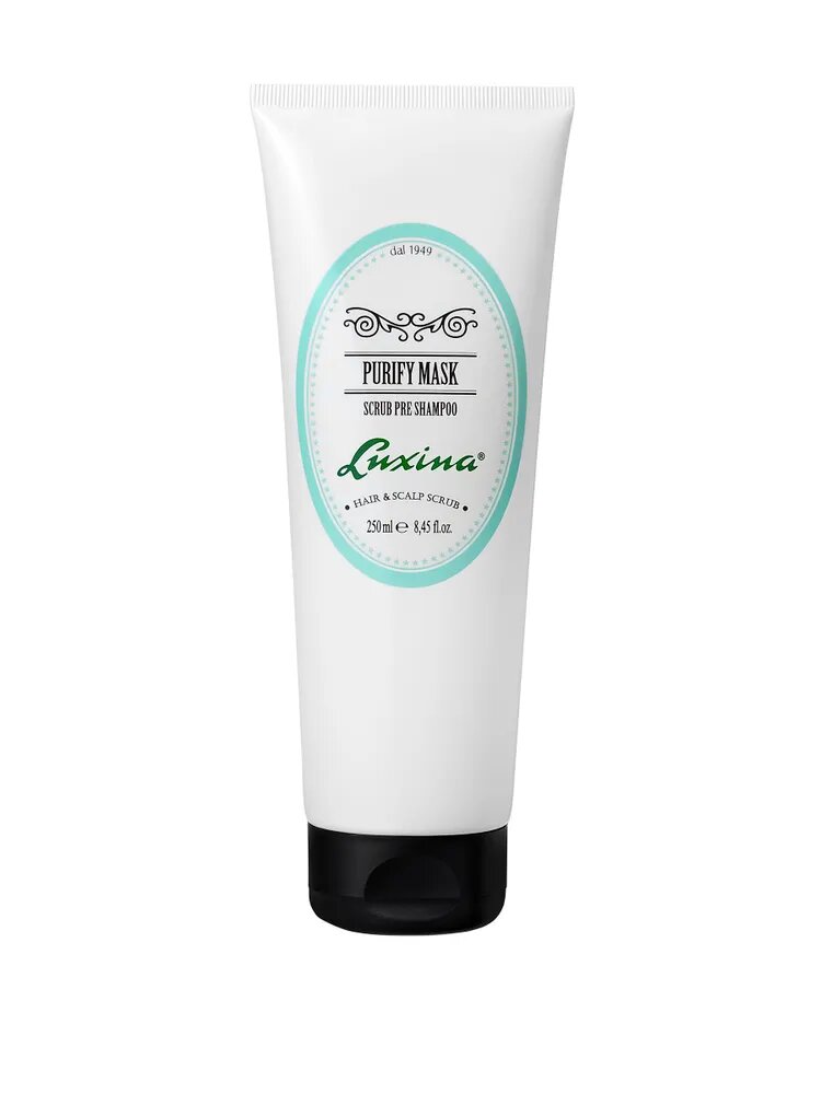 Очищающая маска-скраб для волос и кожи головы Luxina Purify Mask, 250 мл