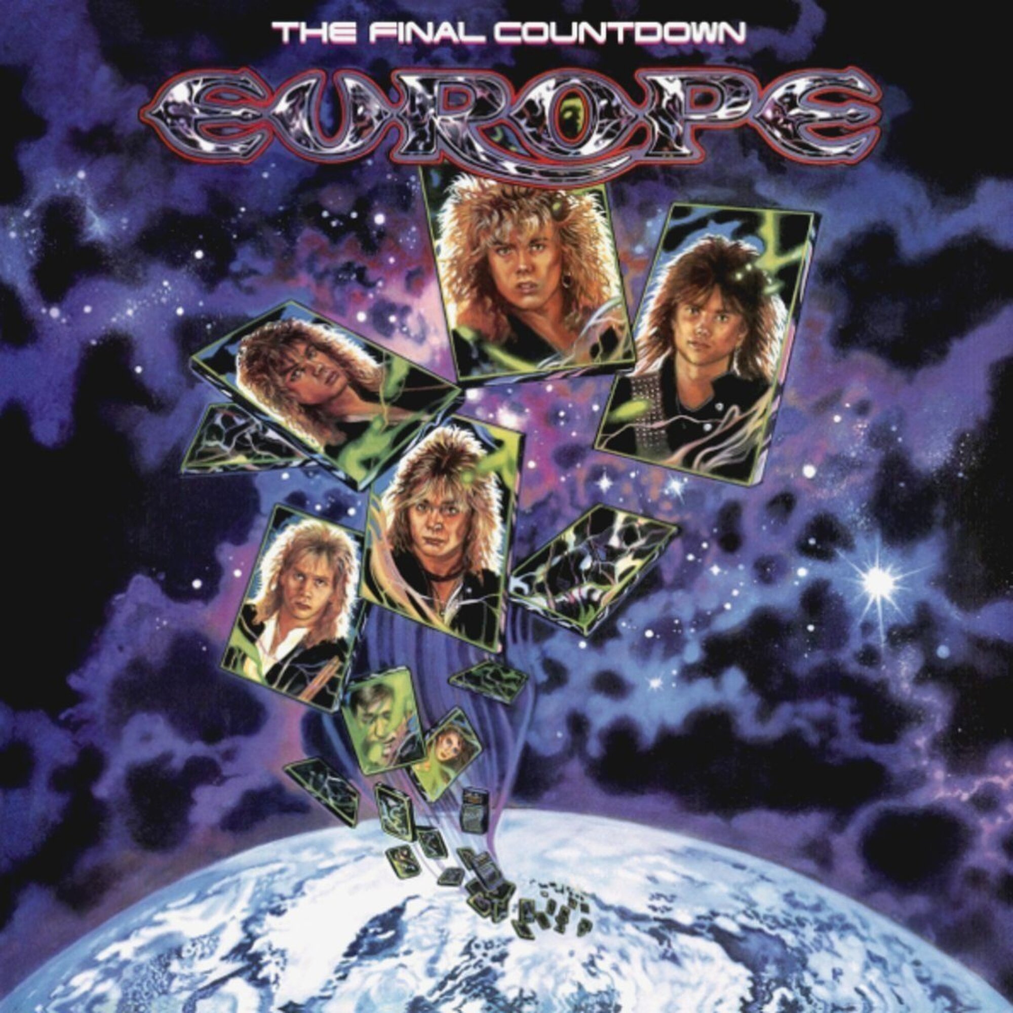 Europe - The Final Countdown, (LP, Album, Reissue, Black Vinyl,180 Gram) Виниловая пластинка