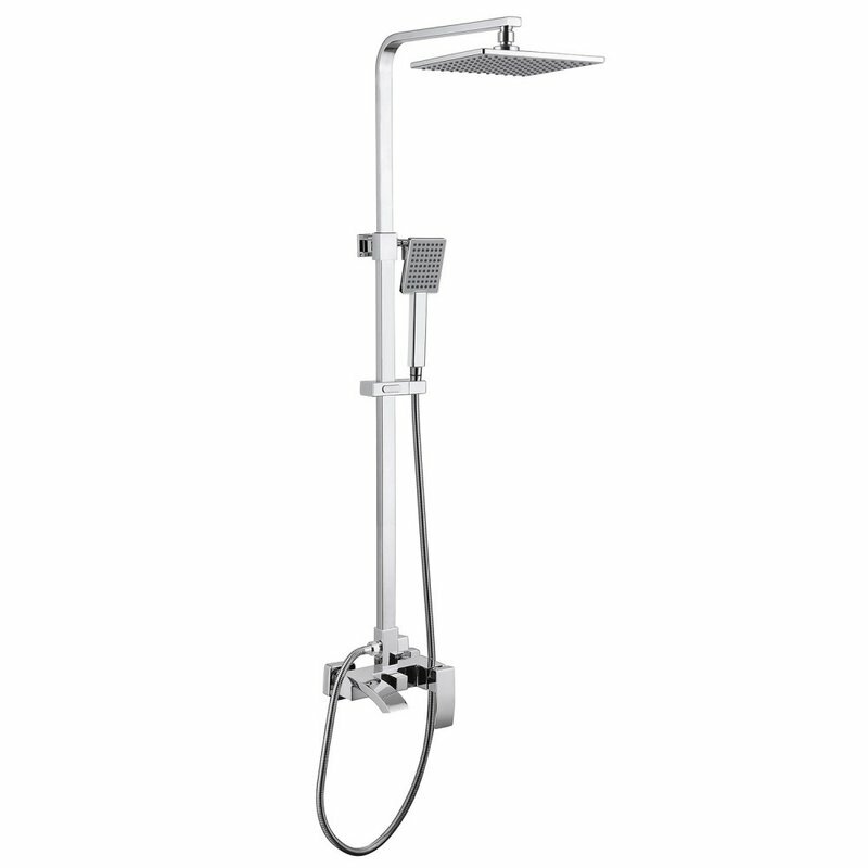 Душевая стойка Abber Wasserfall AF8616L хром
