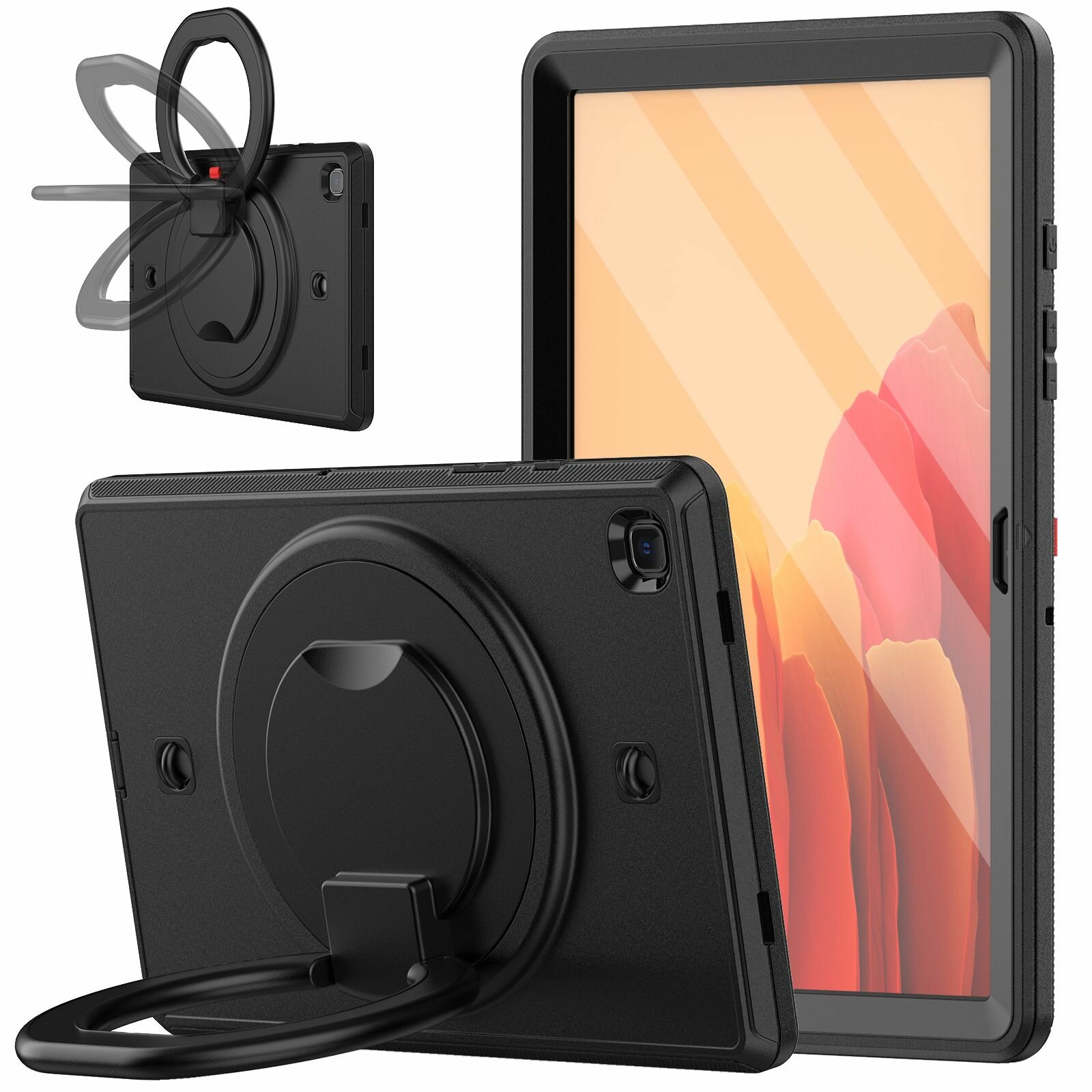 Чехол для Samsung Tab A7 10.4" Cullinan противоударный черный