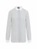Рубашка Tom Ford Geometric-print silk shirt, размер 40 EU, бежевый/белый