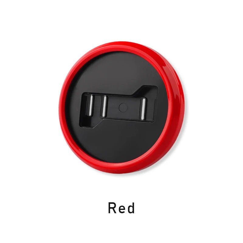 Для MINI Cooper F56 JCW Countryman R60 R61 F55 F54 F60 Металлическая 3D эмблема на Красный, Red ring