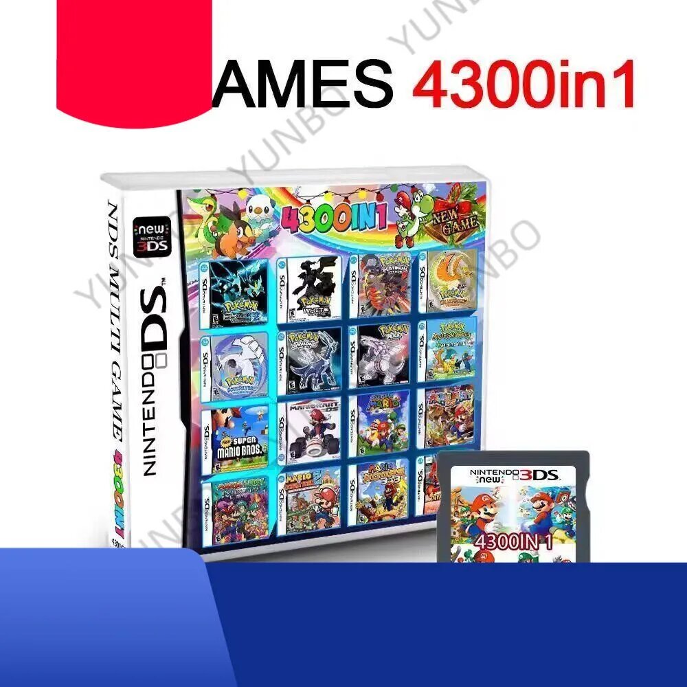 Игра 4300IN1 (Nintendo 3DS, Английская версия)