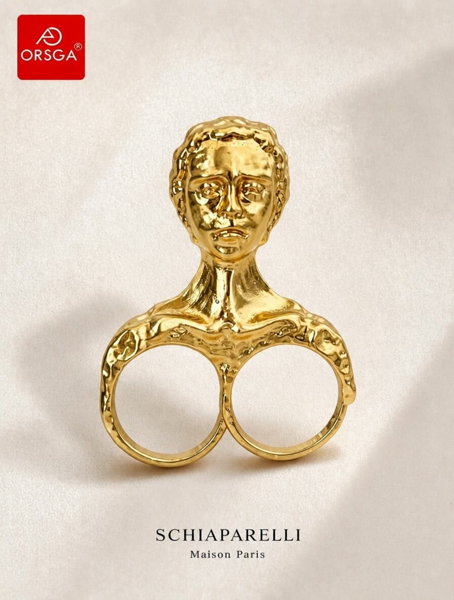 Кольцо, искусственный камень