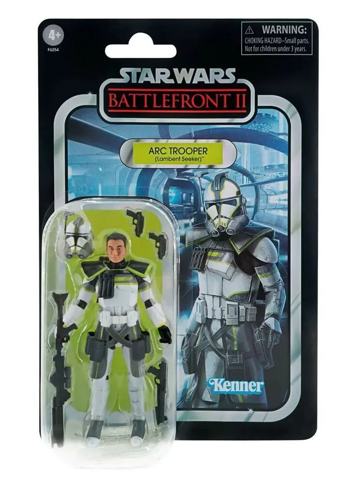 Фигурка Hasbro Star Wars Toys 3.75 Куклы, солдаты-клоны из команды зеленых искателей