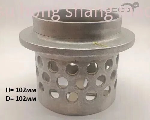 Опока перфорированная с фланцем (102Х102 мм)