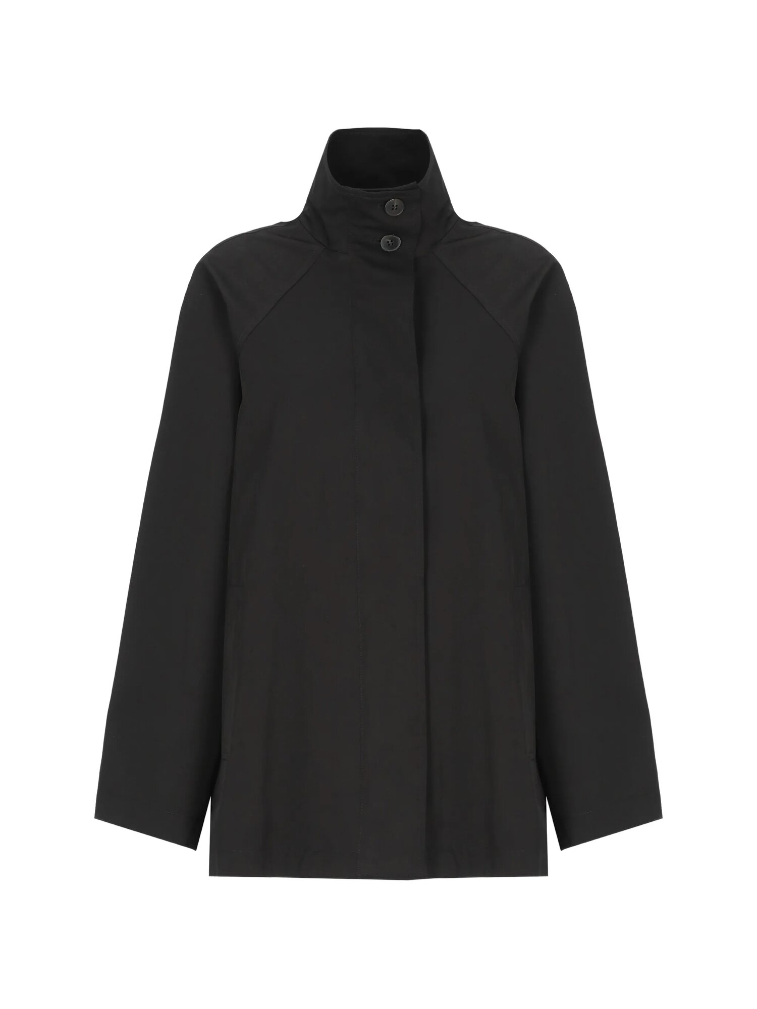 Пальто High-neck raglan-sleeve raincoat