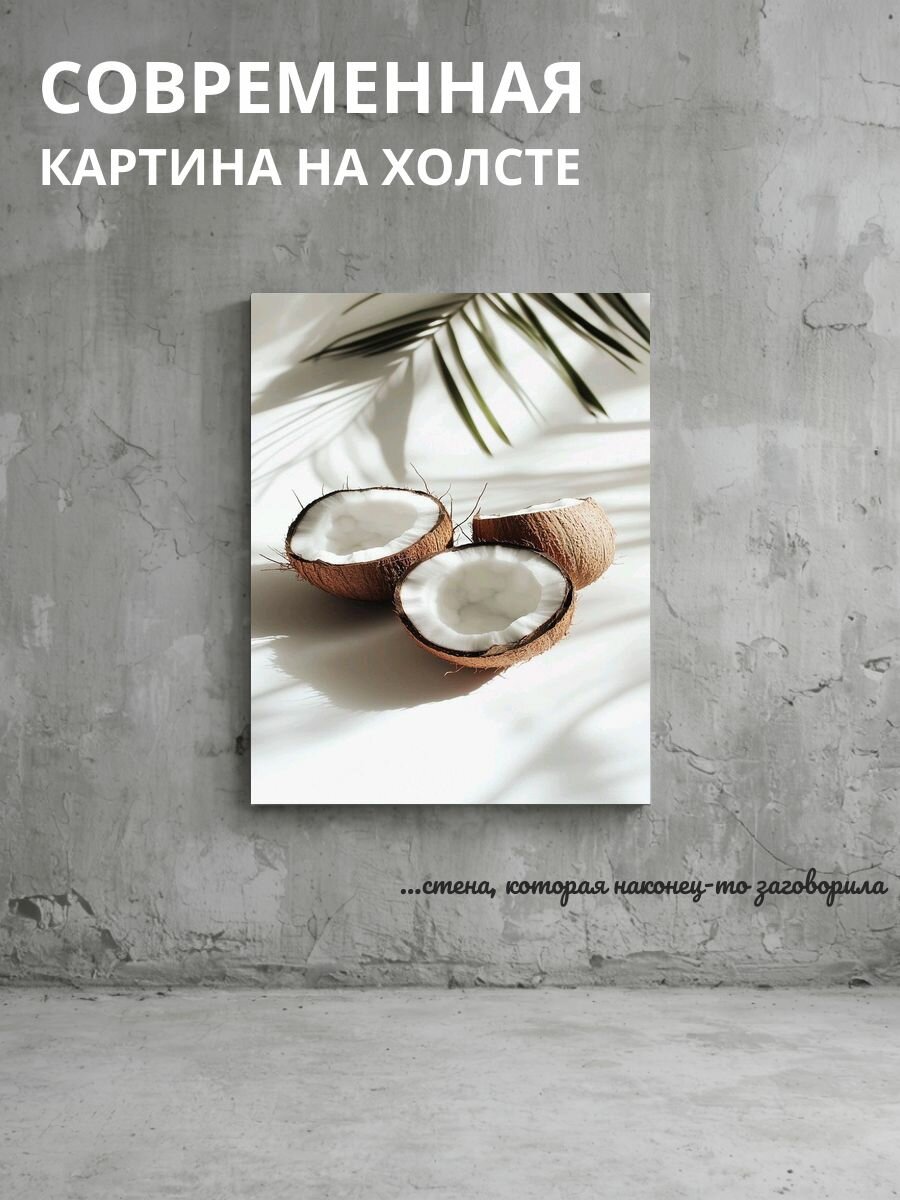 Картина на холсте Абстрактная композиция 50x70 см