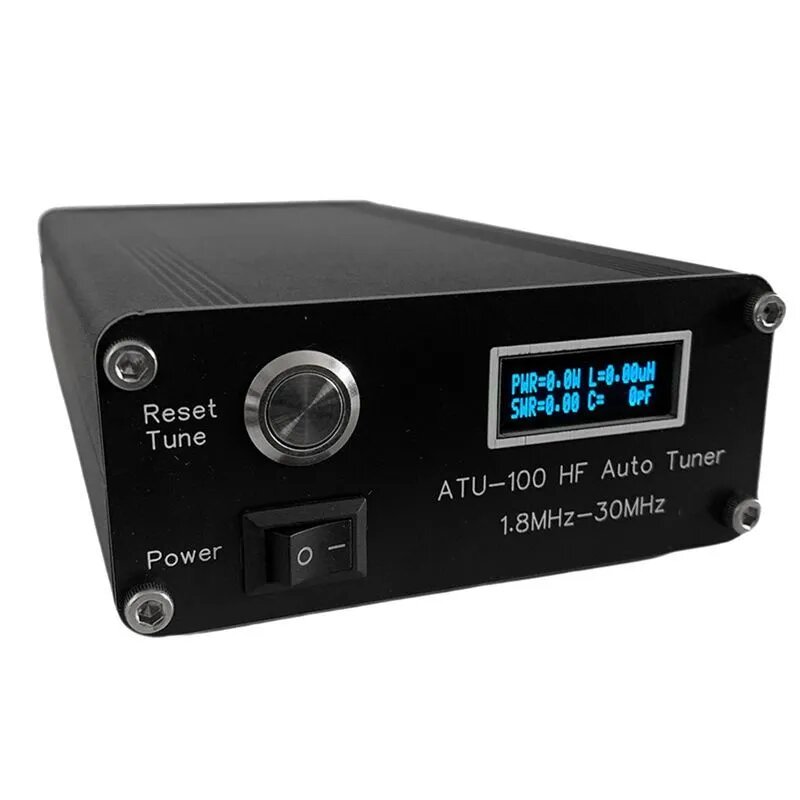ATU100 HF Auto Tuner By N7DDC+0.91 OLED V3.1 DIY Автоматический радиоантенный тюнер 100W HF Antenna