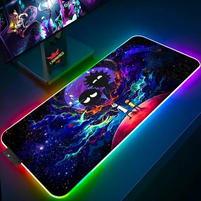Коврик для мышки, XXL, бордовый, горчичный