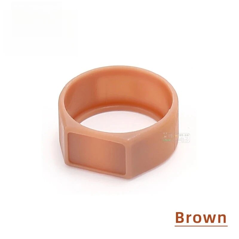 REAN цветные кольца для разъемов XLR 5 шт. Brown Color Ring