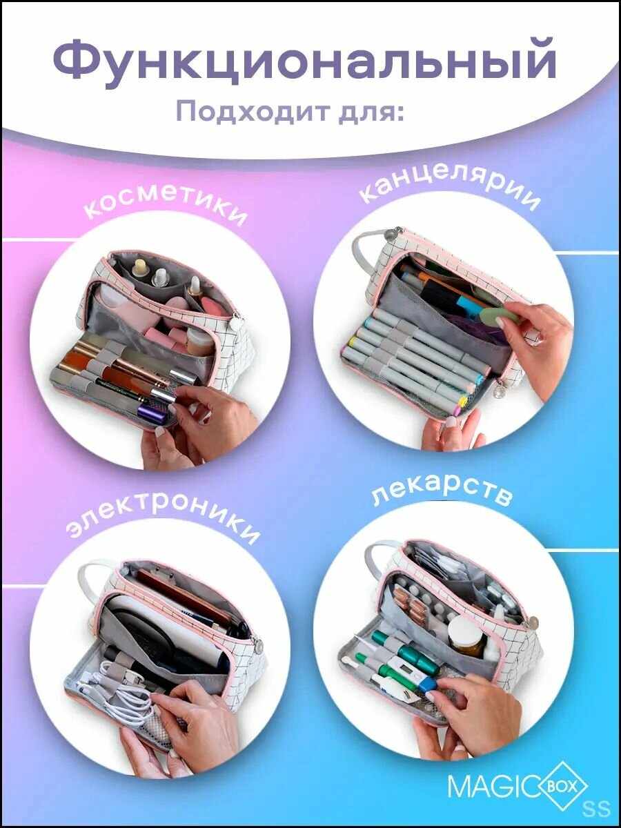 Пенал школьный для девочек MAGIC BOX — фото 1
