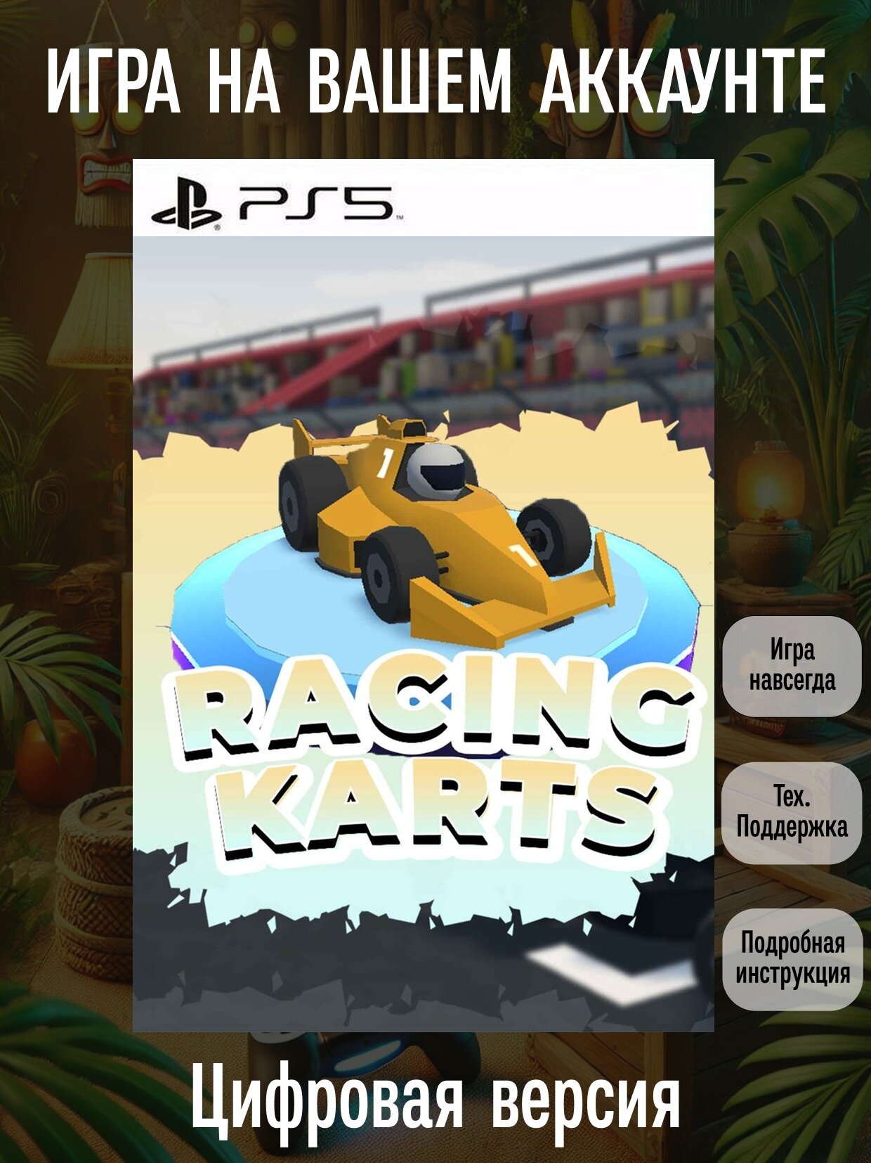 Racing Karts | PlayStation | английский язык | Вождение и гонки