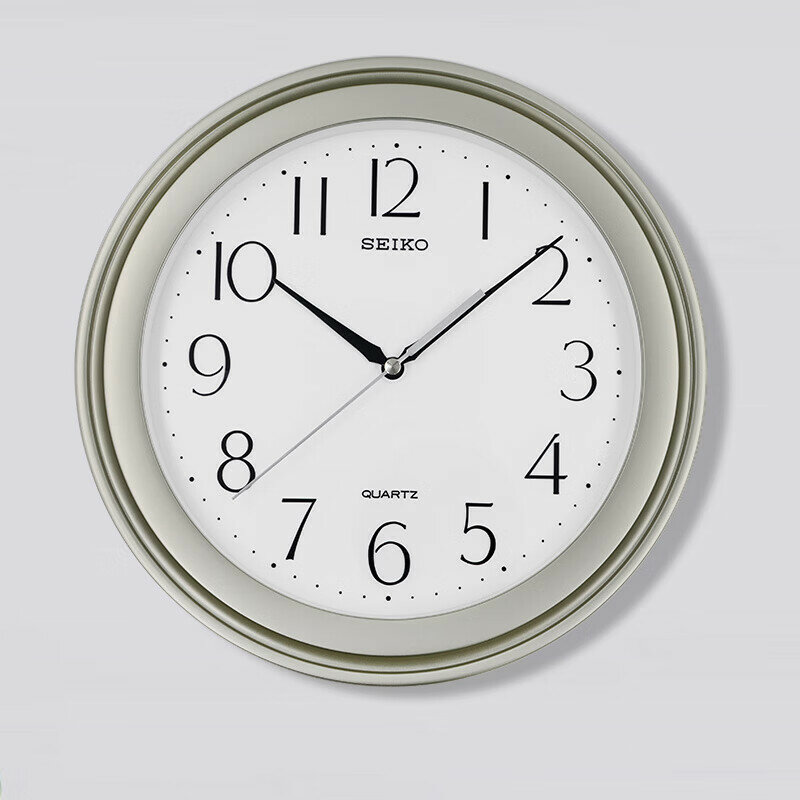 SEIKO Настенные часы Минималистичный дизайн Без сверления 11 дюймов 28 см для гостиной спальни кабинета