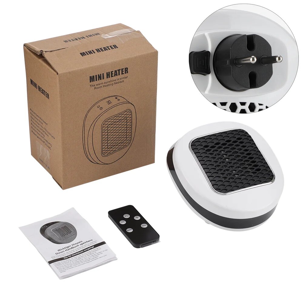 Обогреватель напольный Mini Heater, EU plug 220-240V