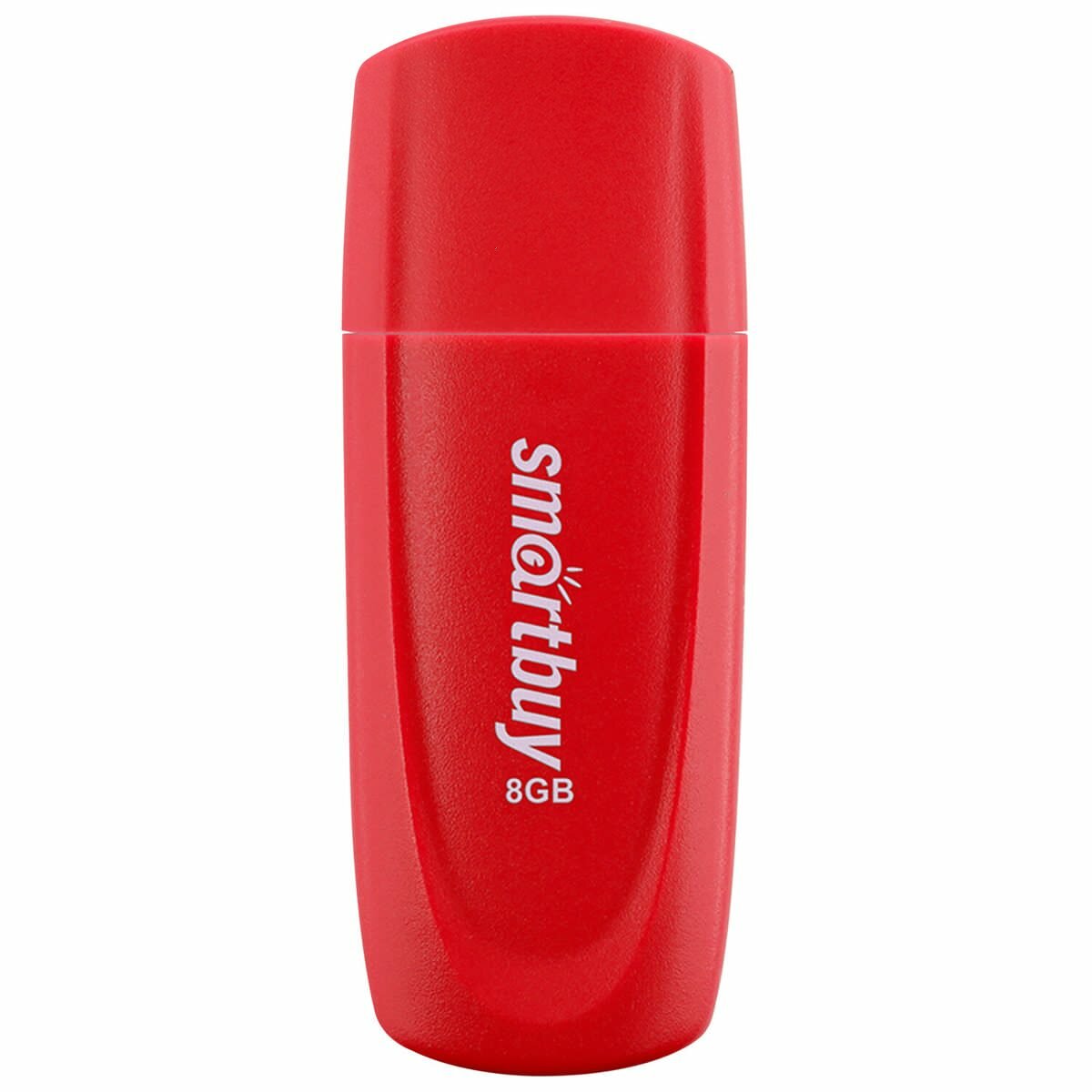 Флеш-память USB 8Gb SmartBuy Scout USB 2.0, красный (SB008GB2SCR)