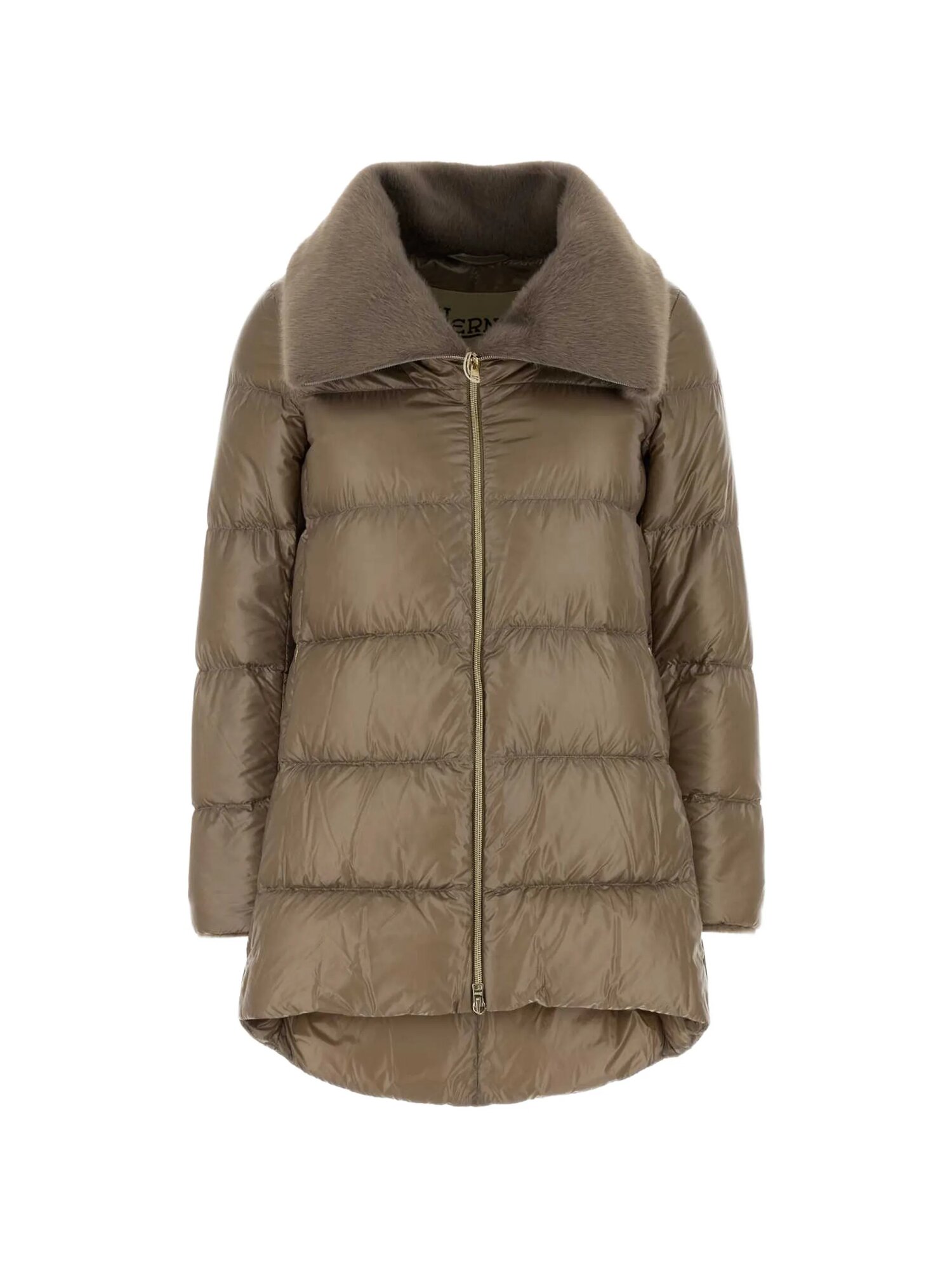 Куртка Faux-fur-collar quilted jacket