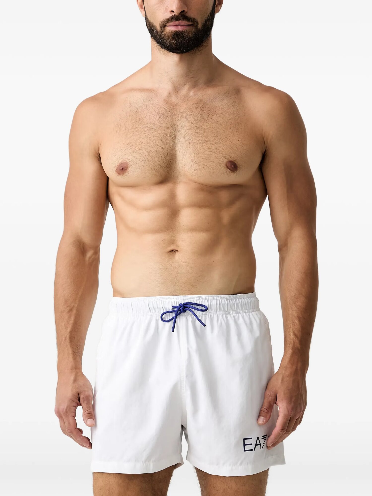 Шорты для плавания Logo-print drawstring swim shorts