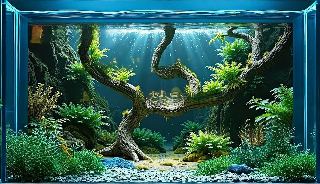 Фон для аквариума, Декорация для аквариума/террариума 40x30см фон декоративный террариум аквариумный декор 40x30 см
