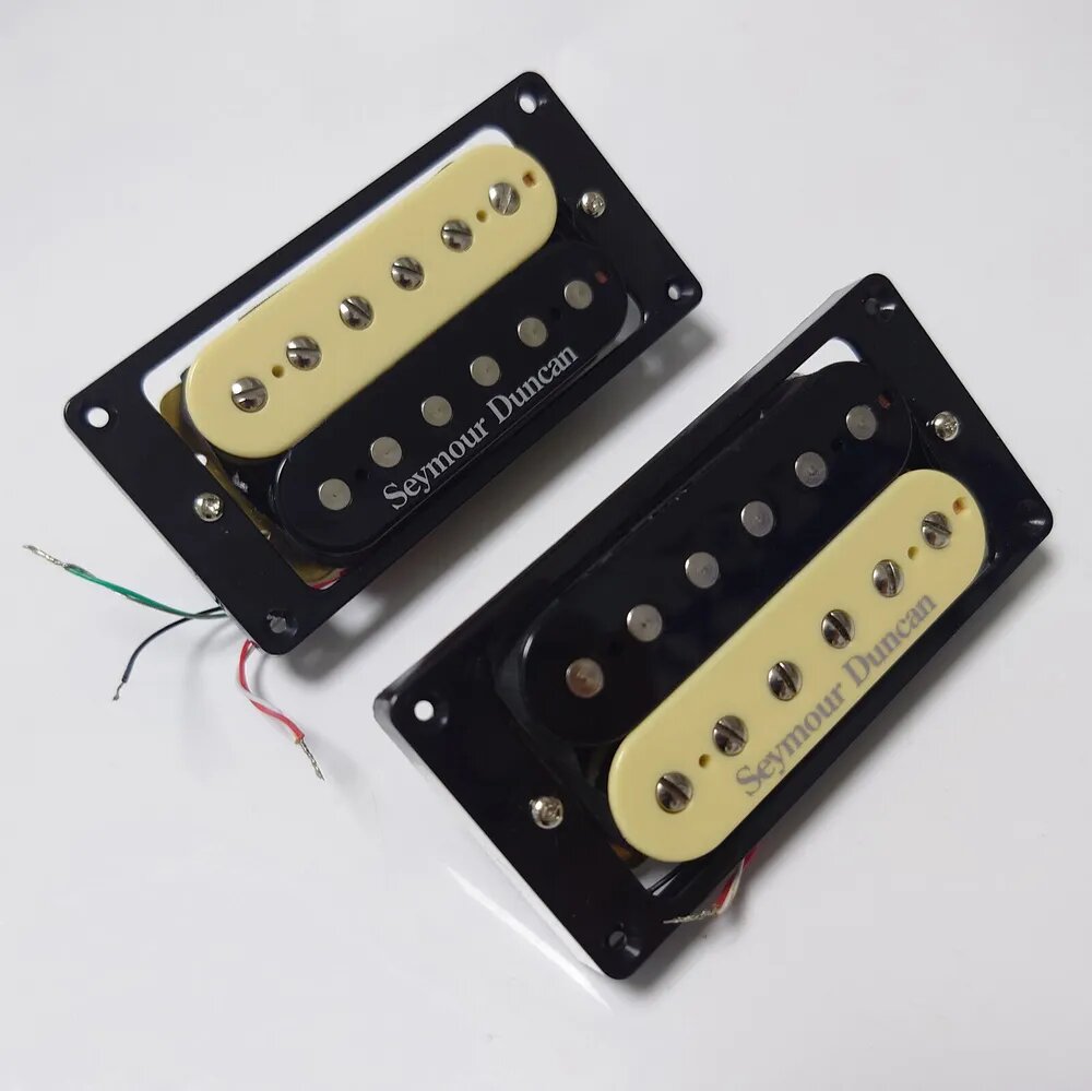 Звукосниматель Seymour Duncan Humbucker SH1N SH4 Звукосниматель для электрогитары 4C 1V1T Жгут проводов Белый/черный/Zebra Аксессуары для гитары