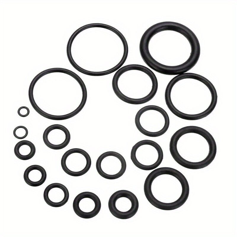 Набор резиновых уплотнительных колец O-Ring, 18 размеров, 225 штук, маслостойкие, для сантехники, автомобилей, ремонта
