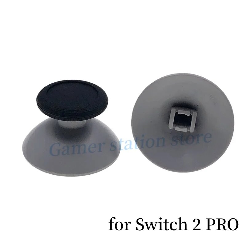 3D-накладки на джойстики Eight Square Game для Nintendo Switch 2 PRO Серый, 1 Pair, for Switch 2 PRO