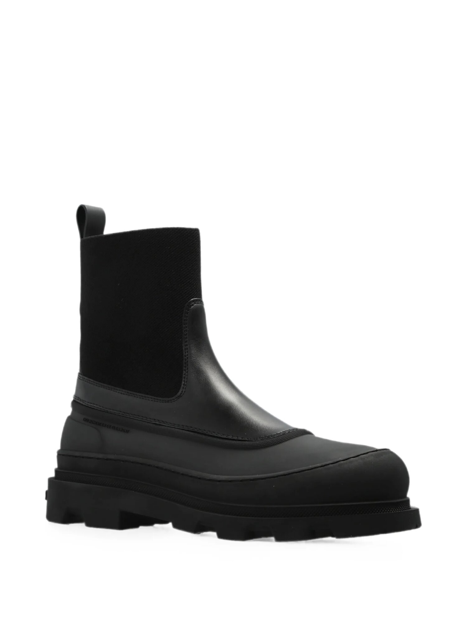 Ботинки Moncler Vera Edge leather ankle boots, размер 7.5 — фото 1