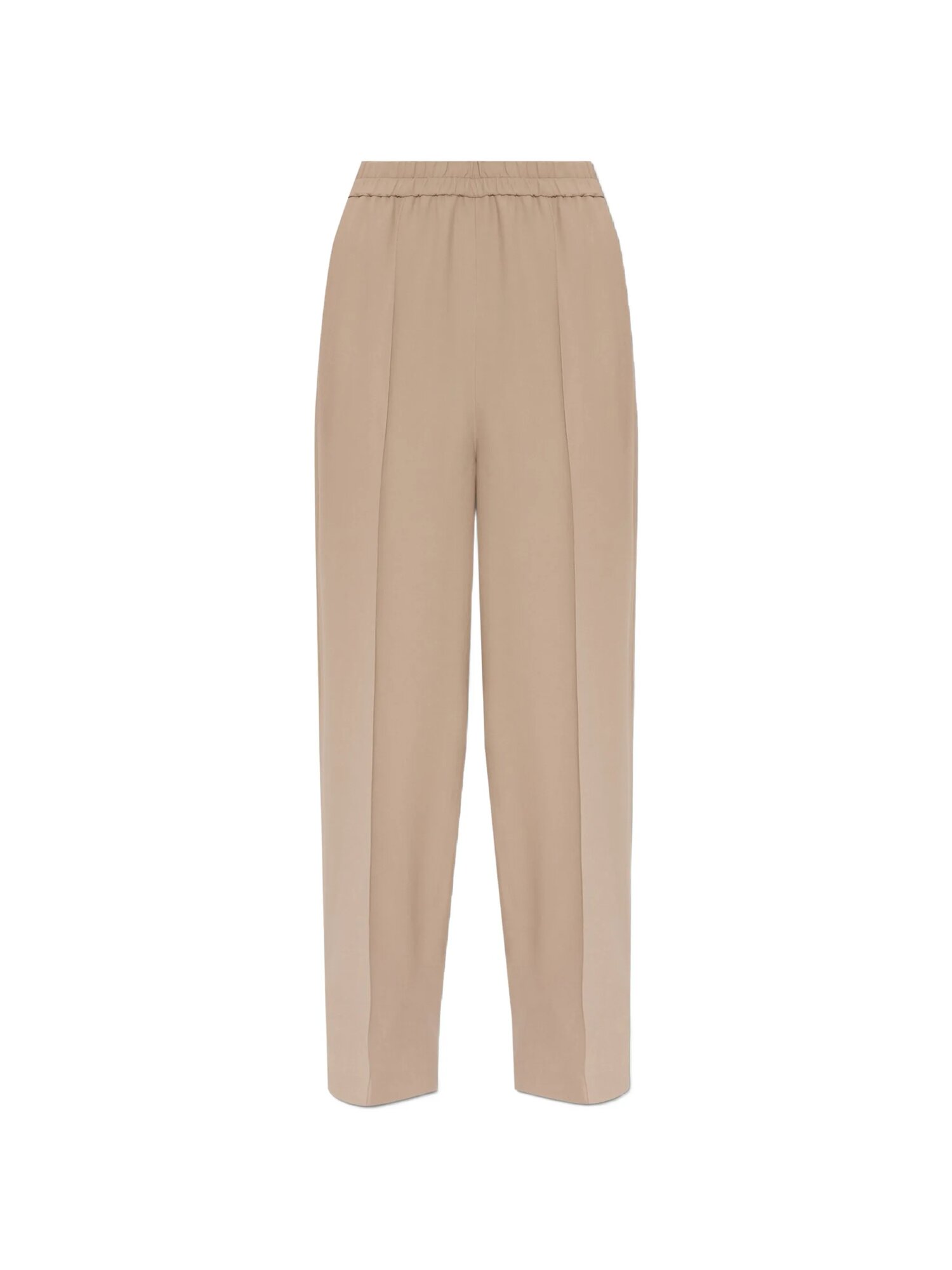 Брюки Cady elasticated-waistband stitched-seam trousers