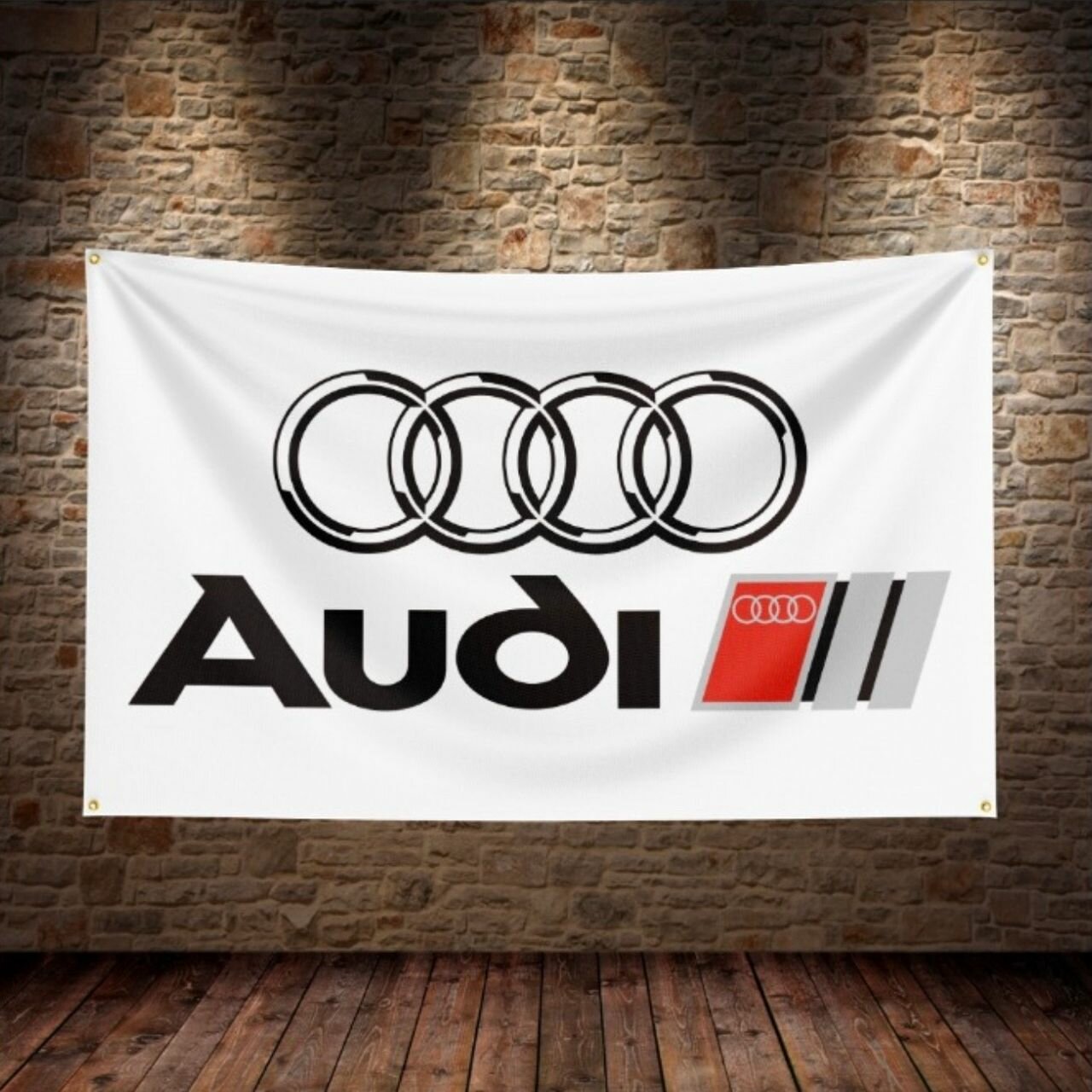 Флаг плакат баннер Audi Ауди — фото 1