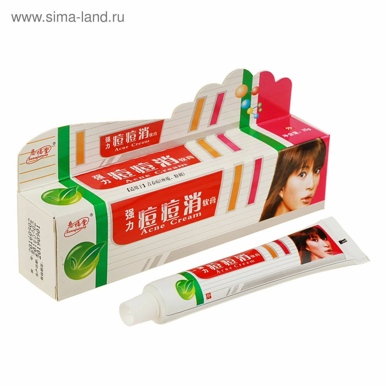 Фитокрем Acne Cream от прыщей, угрей, высыпаний, 25 г, назначение: для лечения заболеваний кожи