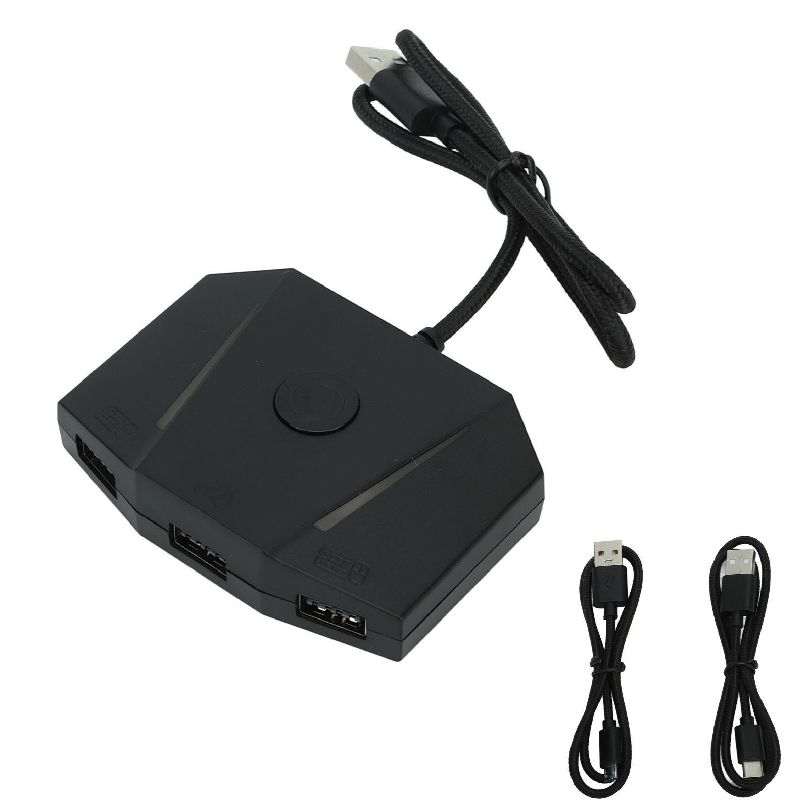Конвертер клавиатуры и мыши Адаптер игрового контроллера Plug and Play со звуковым разъемом 3,5 мм для Xbox One для PS4 для коммутатора для VX2 AimBox