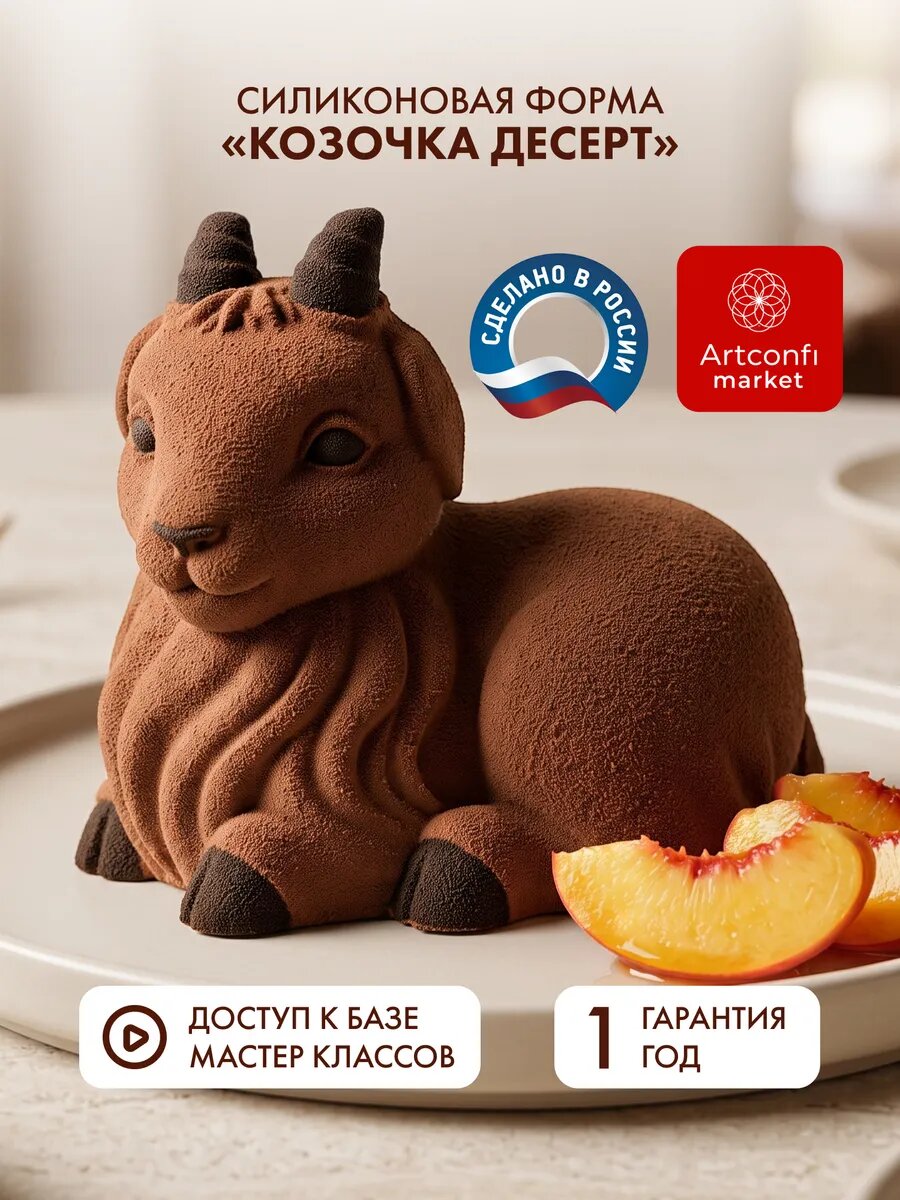 Молд для муссовых десертов козочка 1 шт